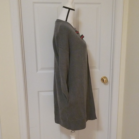 Kenneth Cole | Sweaters | Kenneth Cole Storm Gray Racing Stripe Sweater ...